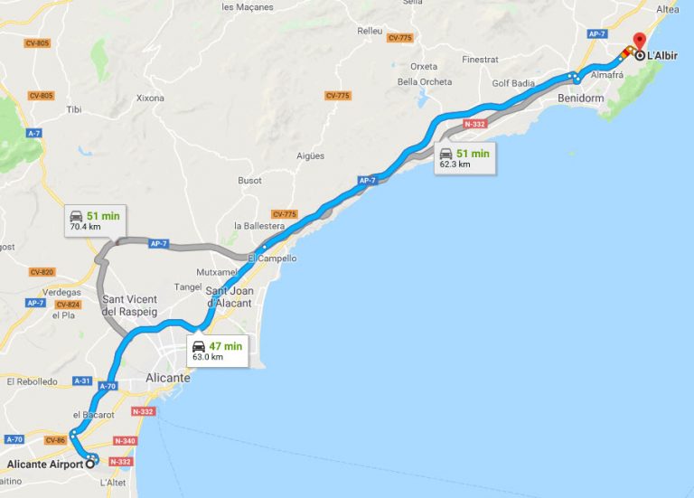 Warmer Weather in Winter: A Leisurely Holiday in Albir