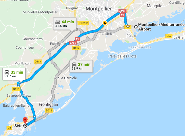 Sète Shore Excursions, Thau Lagoon, Montpellier, France.