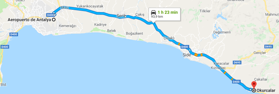 Okurcalar, el paraíso turco ideal para todas las familias.