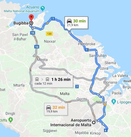 Planes para realizar en Buġibba, en un solo día, en familia.